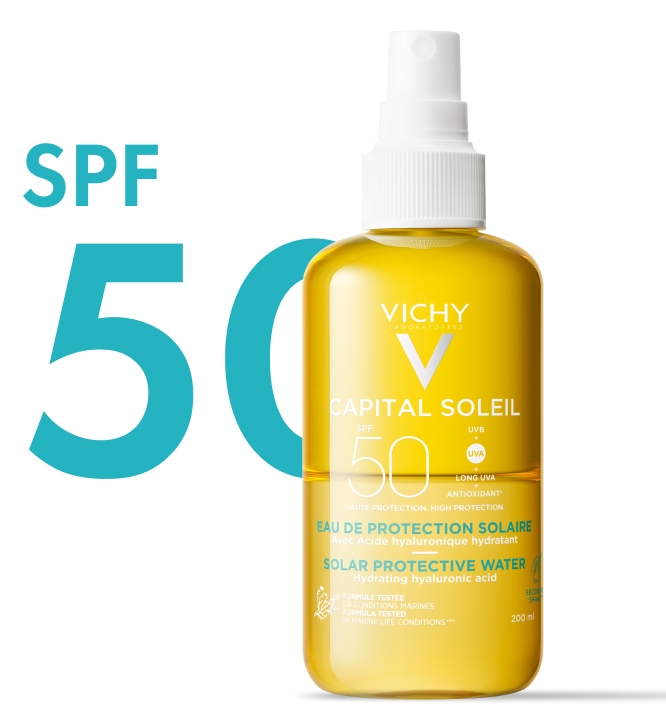 VICHY Capital Soleil SPF 50 Солнцезащитный спрей [официальный сайт]