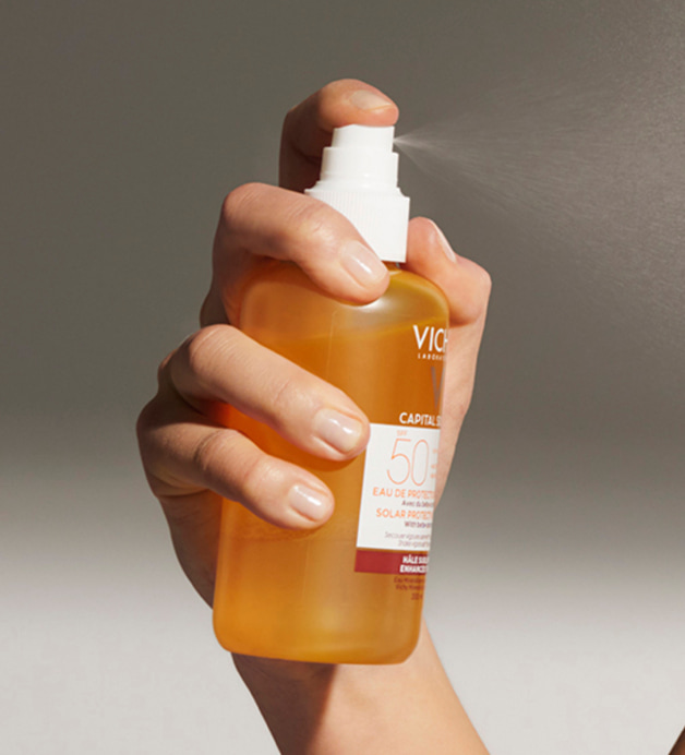 VICHY Двухфазный солнцезащитный спрей-активатор загара [SPF 50 ...