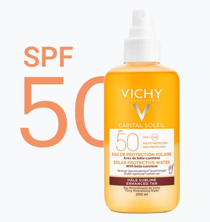 VICHY Capital Soleil Matifiant Двухфазный солнцезащитный спрей ...